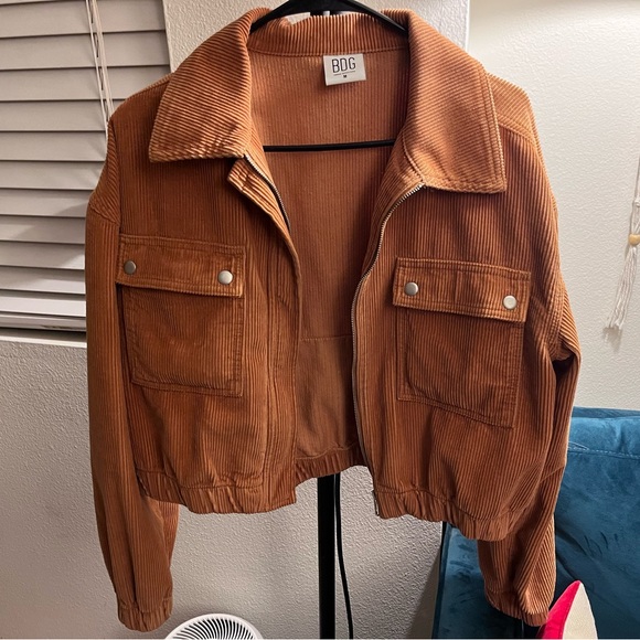 Urban Outfitters | Jackets & Coats | Urban Outfitters Brown Corduroy ...